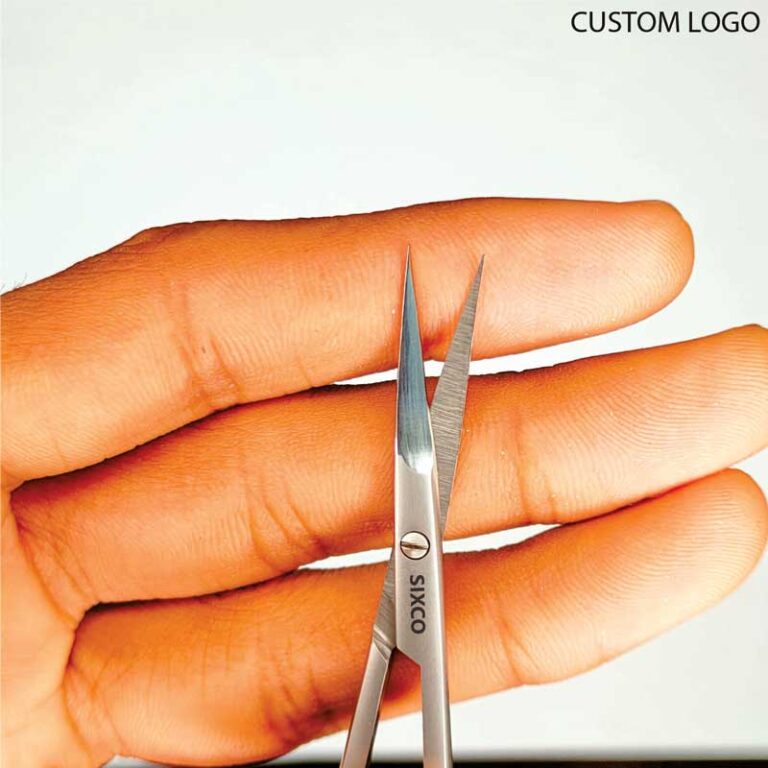 Custom Cuticle Scissors Hand Sharpened Blade - sixcogrp.com